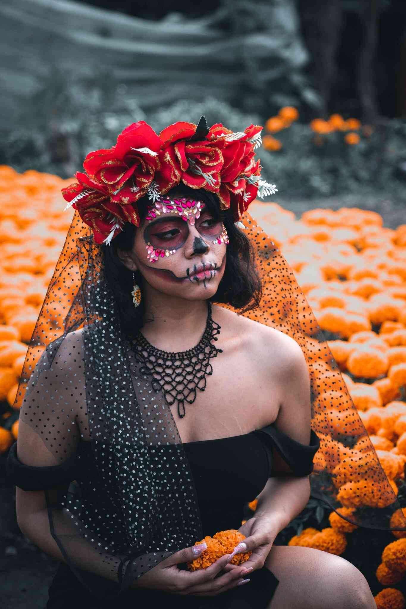 Vestido de Catrina para Mujer – Agencia de Modelos